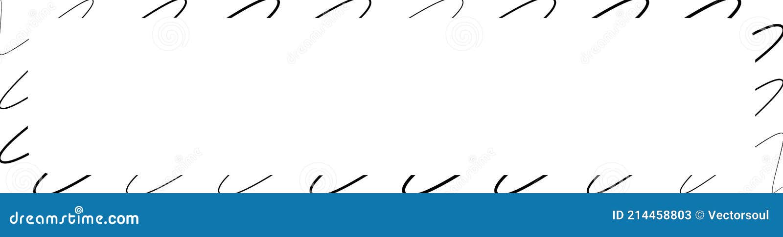 Lines Abstract Rectangular Frame, Border Vector Graphics Stock Vector ...