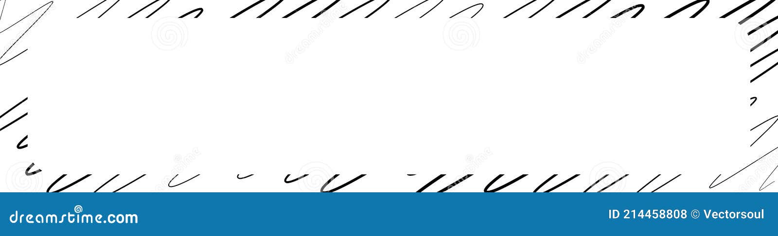 Lines Abstract Rectangular Frame, Border Vector Graphics Stock Vector ...