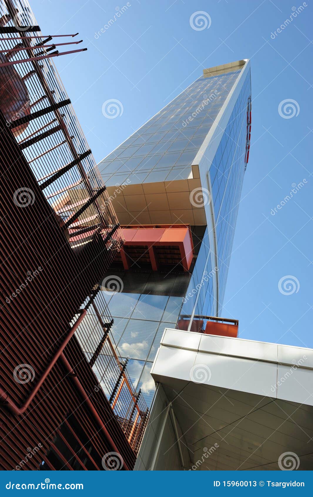 Lines in architecture stock image. Image of mirroring - 15960013