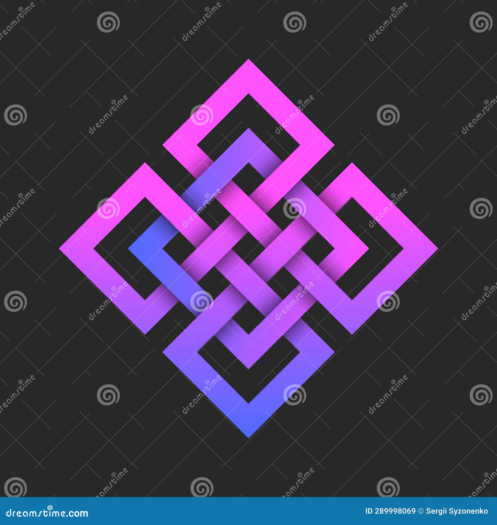 Logo Rhombus And Sphere Cartoon Vector | CartoonDealer.com #89529843