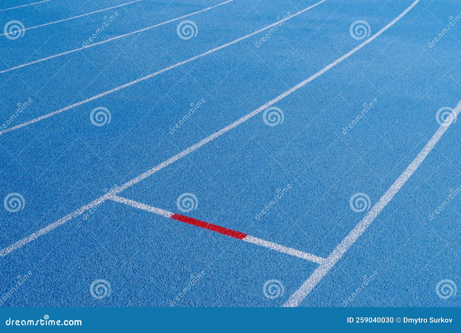 Lines of an Athletic Running Track Stock Photo - Image of athletics ...