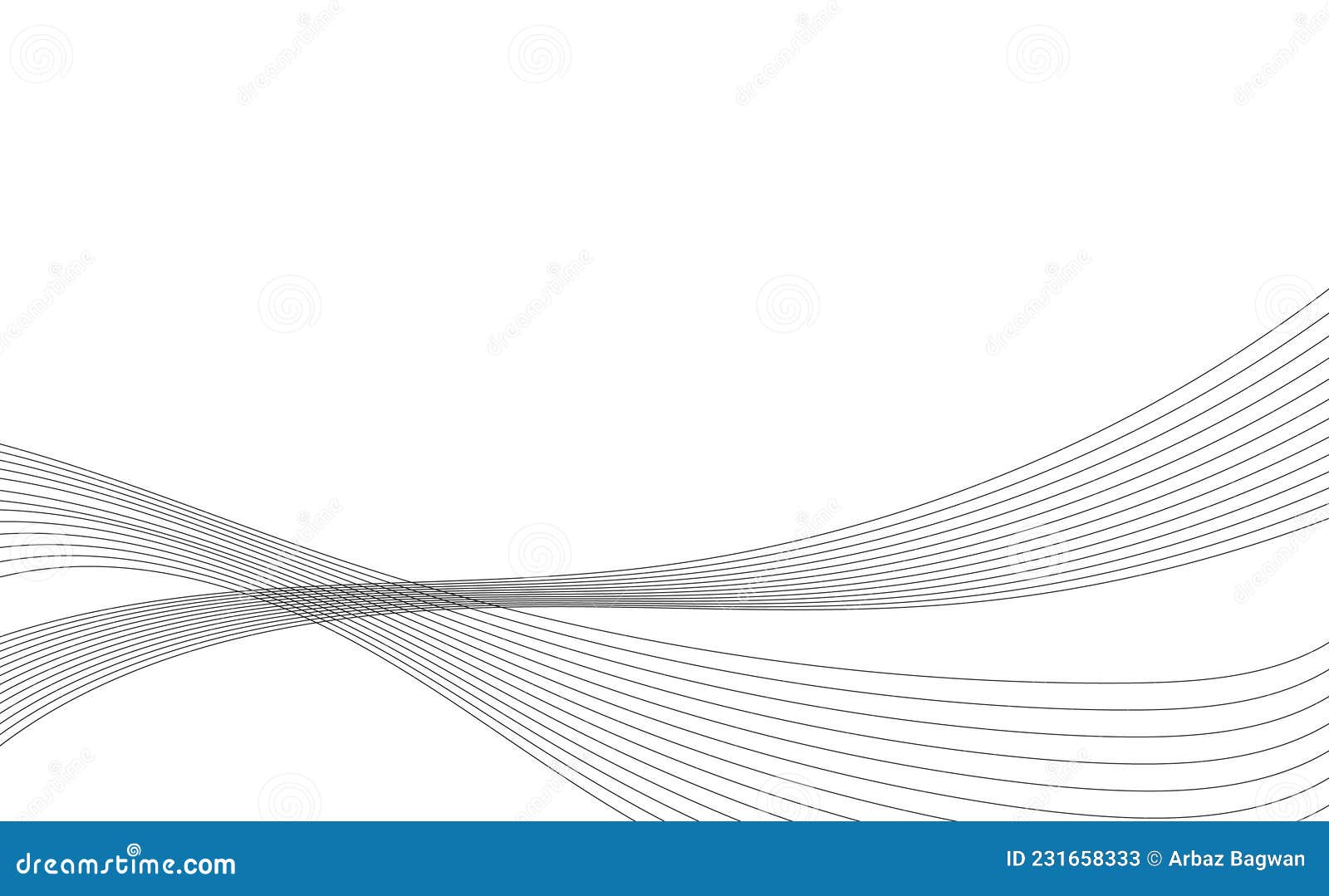 Abstract Fluid Flow Lines Background Stock Vector - Illustration of ...