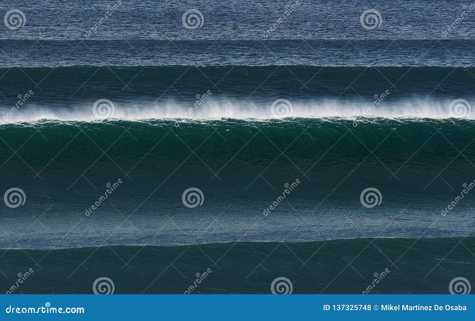Lines of big waves stock photo. Image of seascape, panorama - 137325748