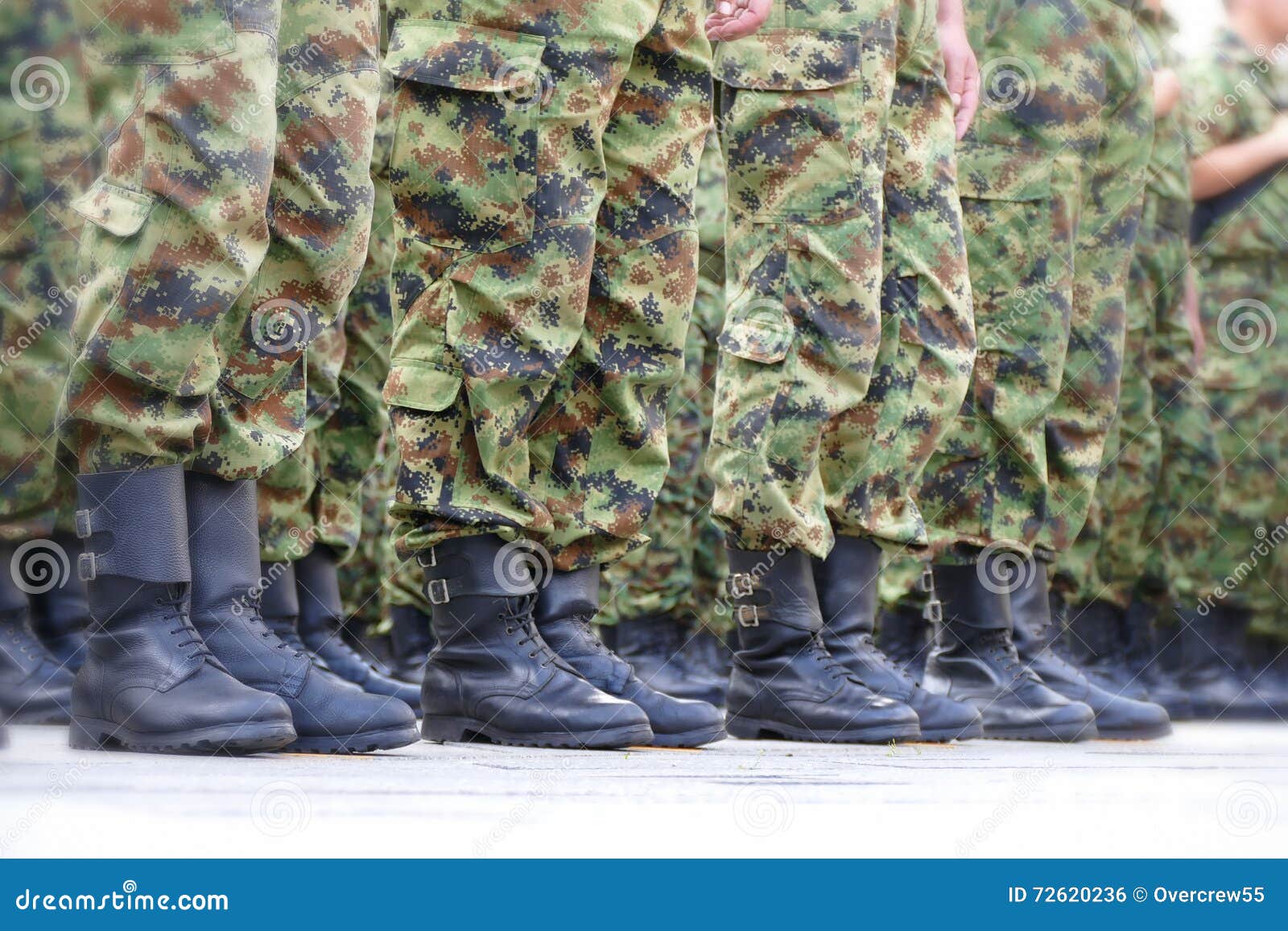 Lines of commando soldiers stock photo. Image of forces - 72620236