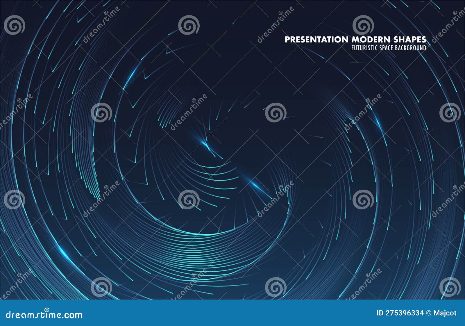 Lines composed and glowing stock vector. Illustration of molecule ...