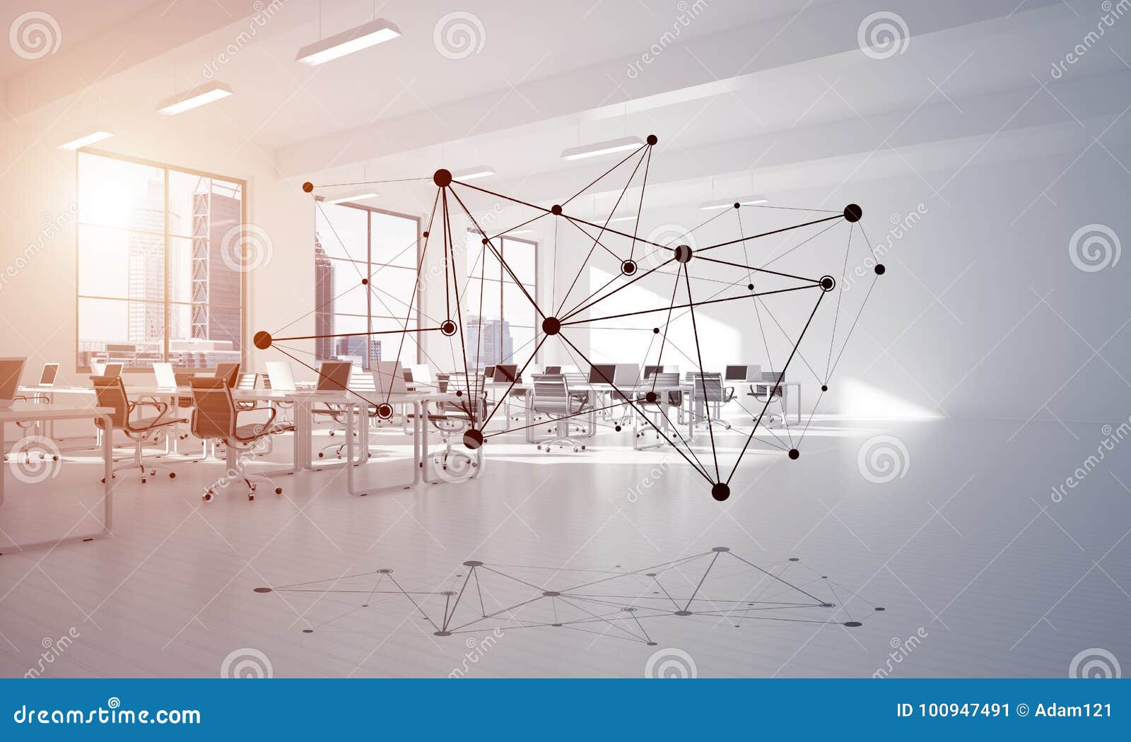 Networking and Wireless Connection As Concept for Effective Modern ...