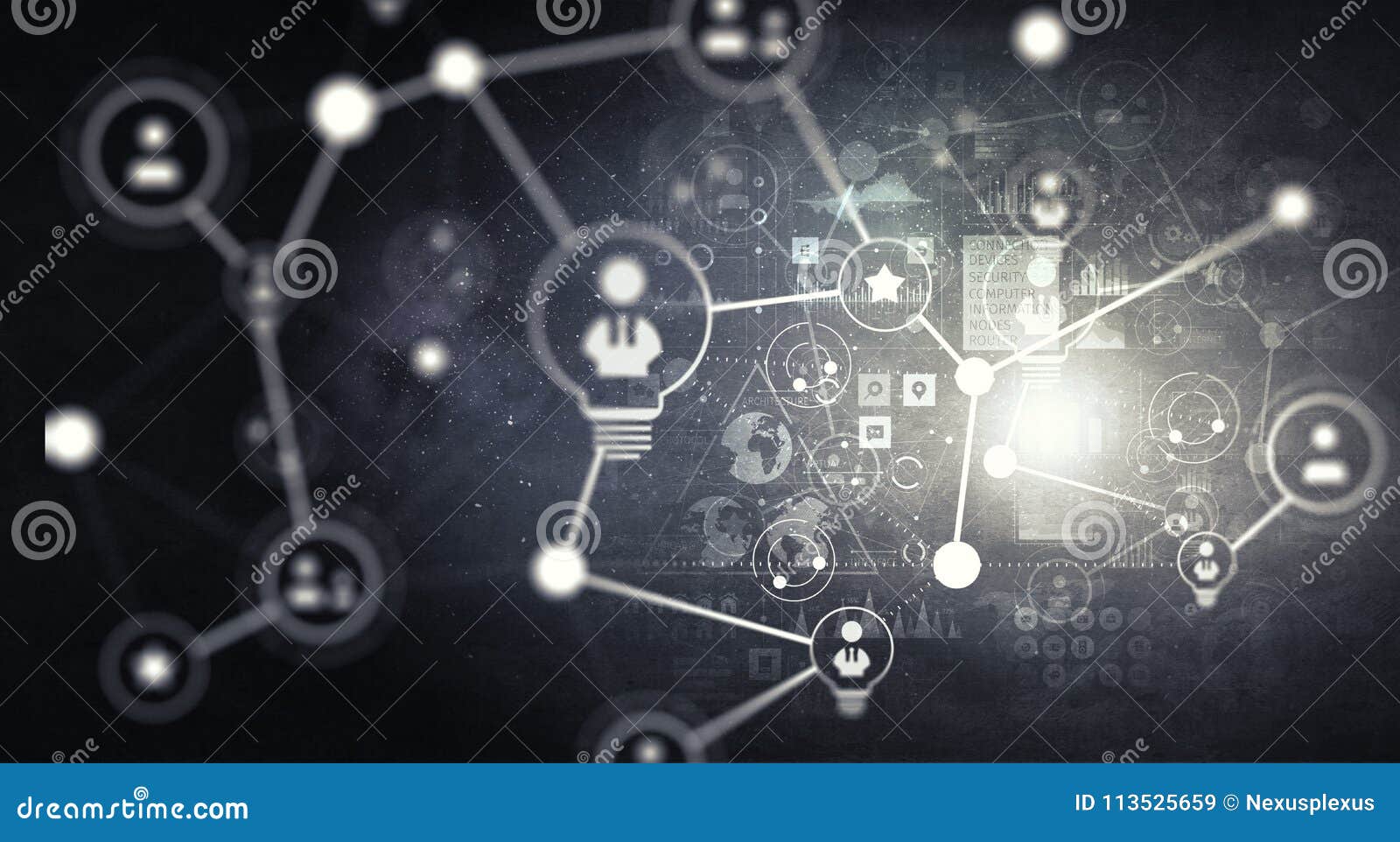 Wireless Technologies Concept Stock Image - Image of modern, mixed ...