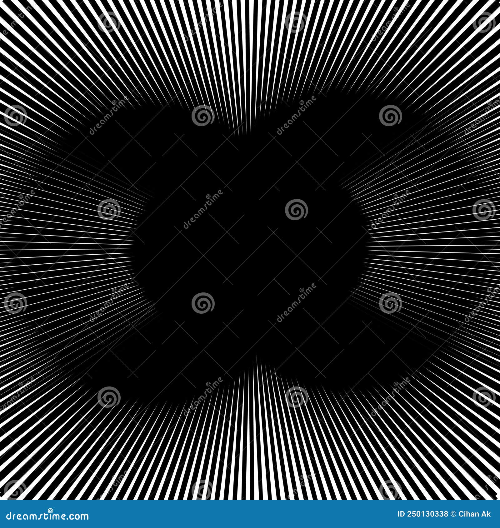 Lines that Create an Optical Illusion when Viewed Carefully 4 Stock ...