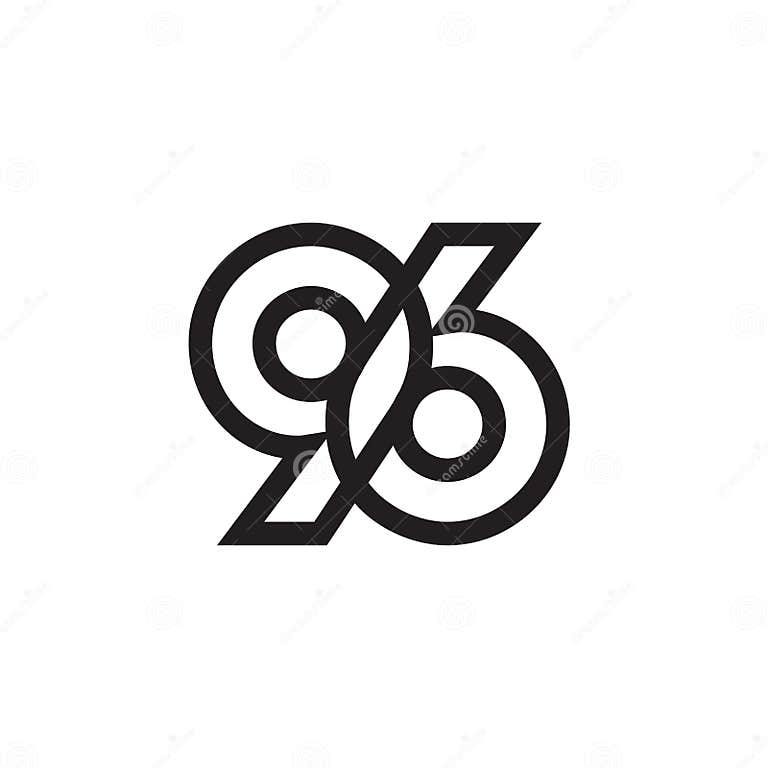 9 6 Lines Design Vector Illustration Stock Vector - Illustration of ...