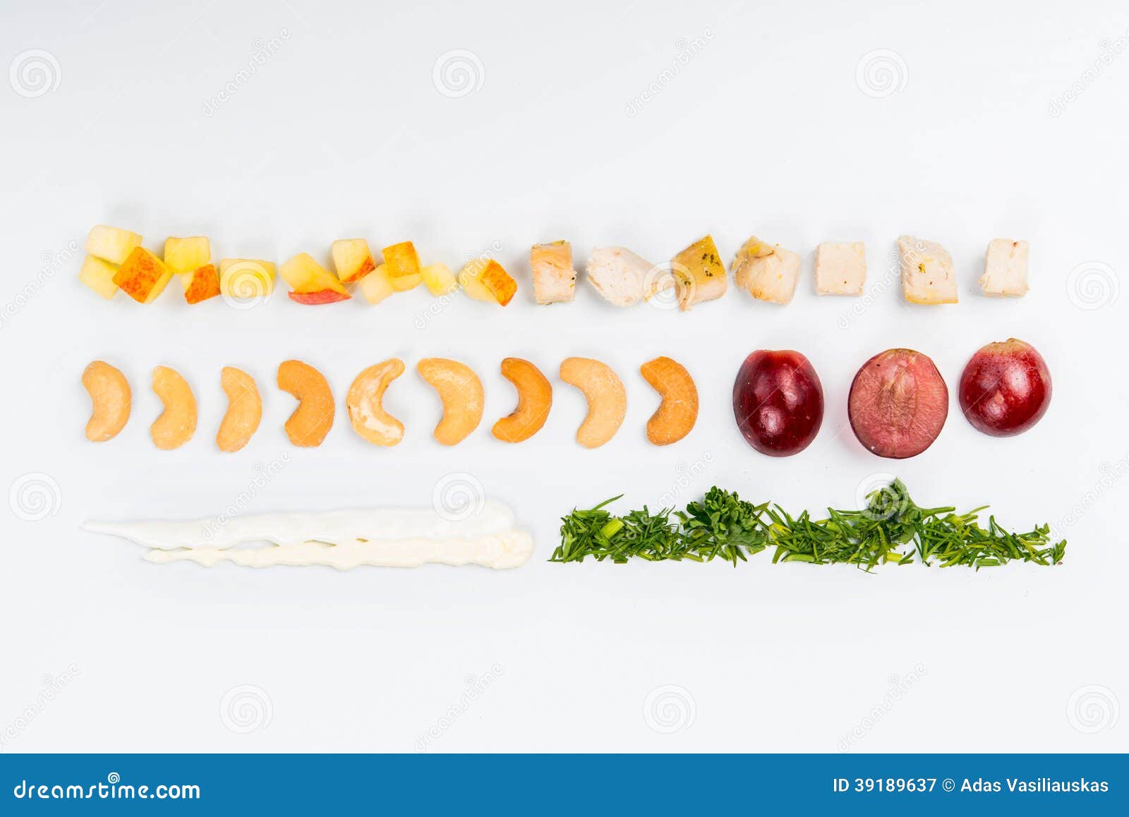 Lines of different food stock image. Image of diversity - 39189637