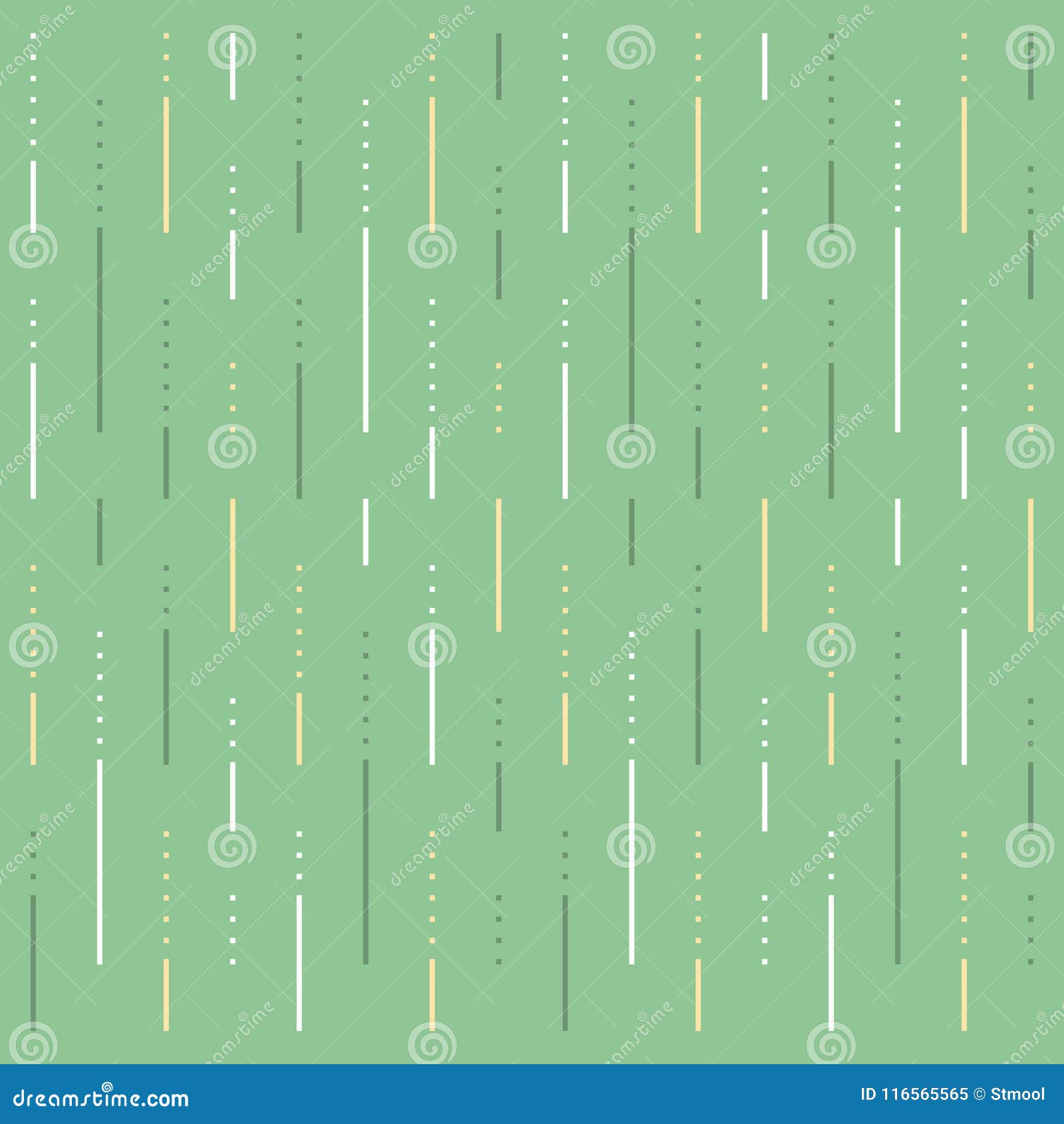 Lines and Dots Background, Green Abstract Pattern, Linear Design Stock ...