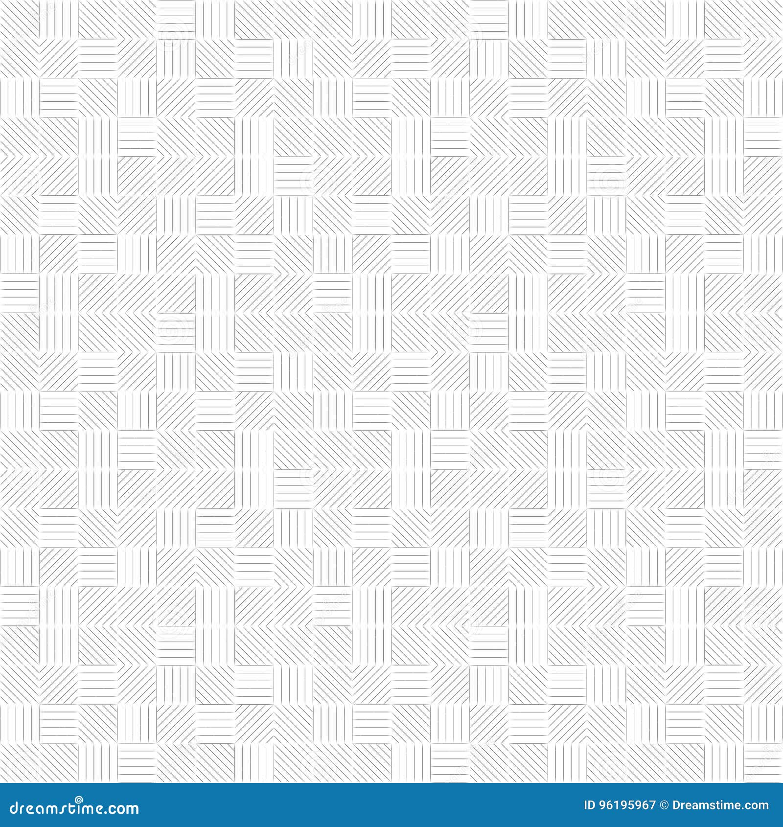 Lines in the Form of a Square in Different Directions on a White ...