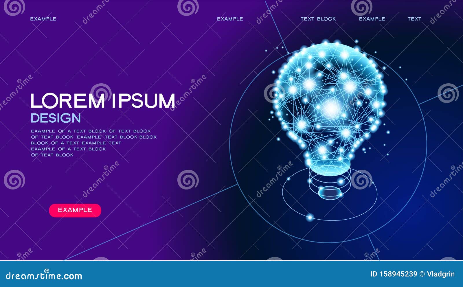 Network concept banner stock vector. Illustration of creativity - 158945239