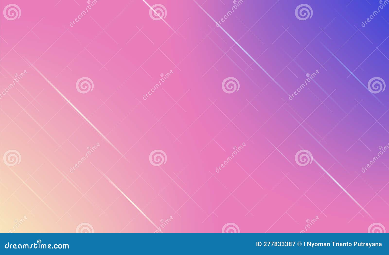 Lines with Gradient Blue and Pink Light on Purple Background. Stock ...