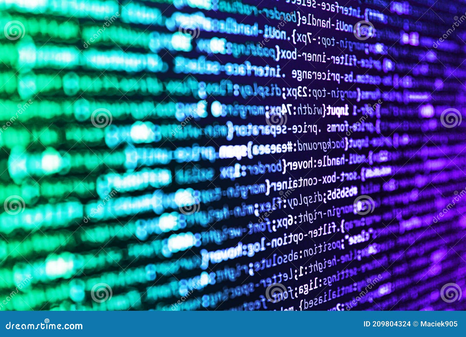 Lines Of Html Code Visible. Coding Programmer Abstract Background ... Lines Of Html Code Visible. Coding Programmer Abstract Background ...