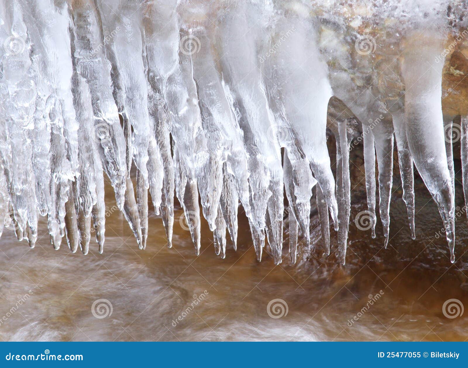 Lines from ice stock image. Image of colossal, falls - 25477055