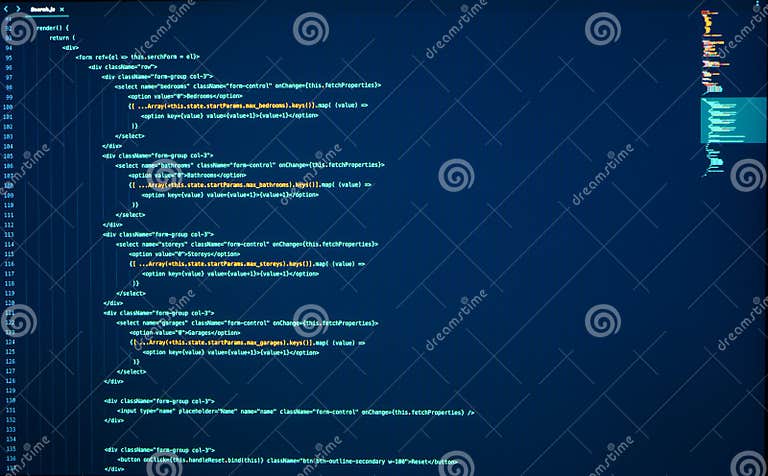 Lines Of Java Coding On Computer Screen Source Code Frontend Development React Coding Script