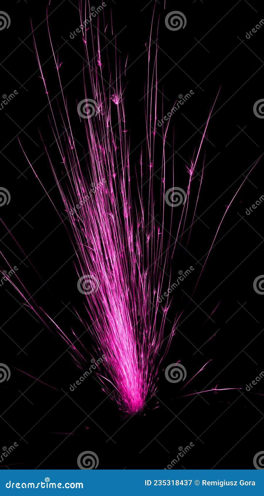 Lines of Light. Sparks in the Dark Stock Image - Image of glow, highway ...