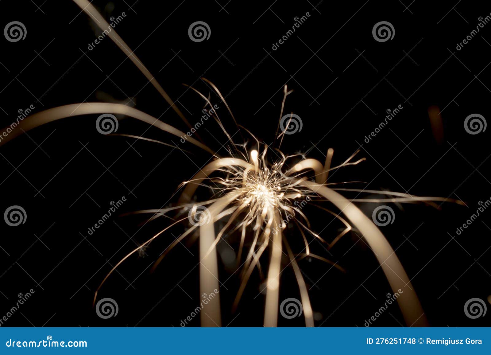 Lines of Light. Sparks in the Dark Stock Photo - Image of dark, light ...