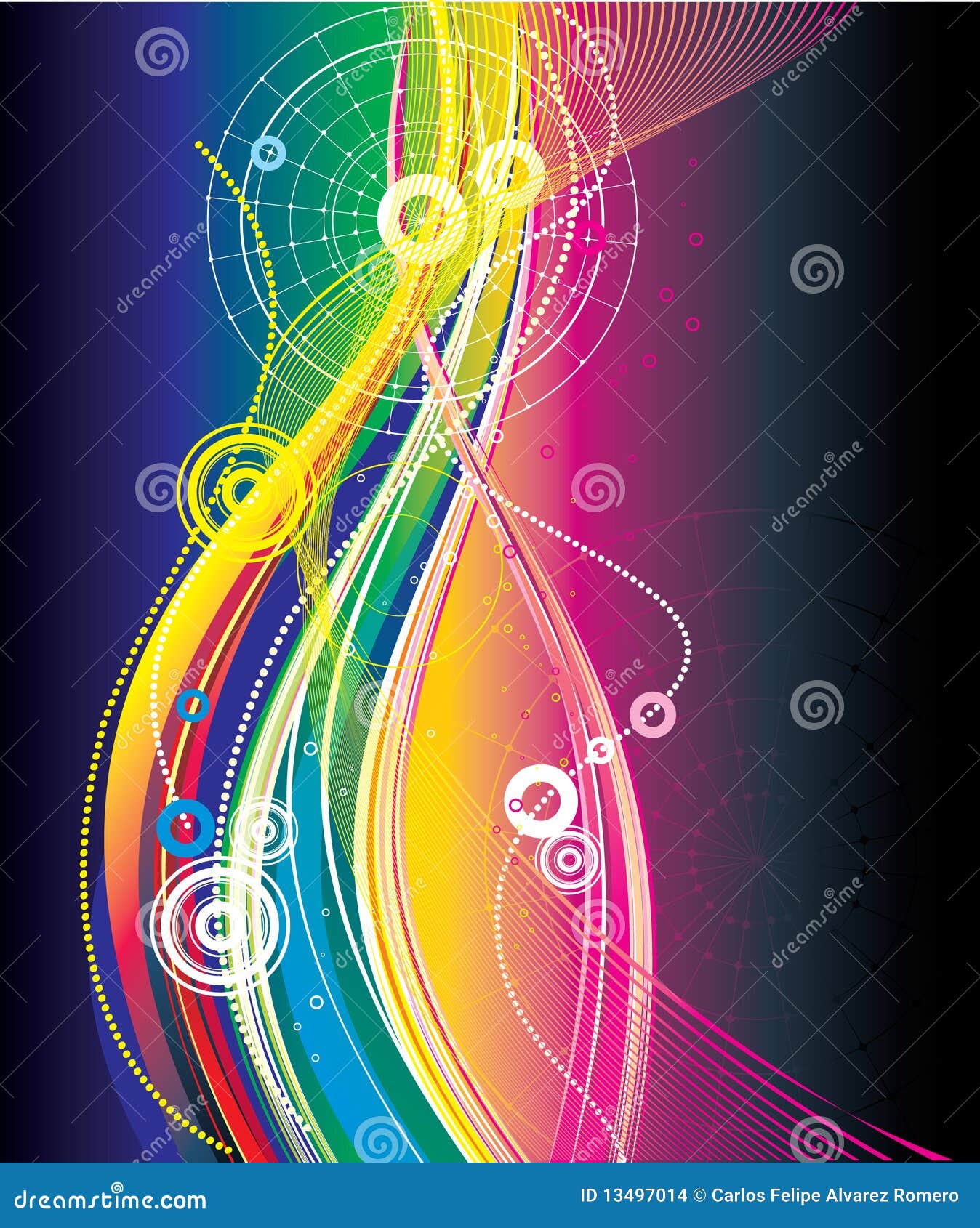 Lines in motion vector stock vector. Illustration of color - 13497014