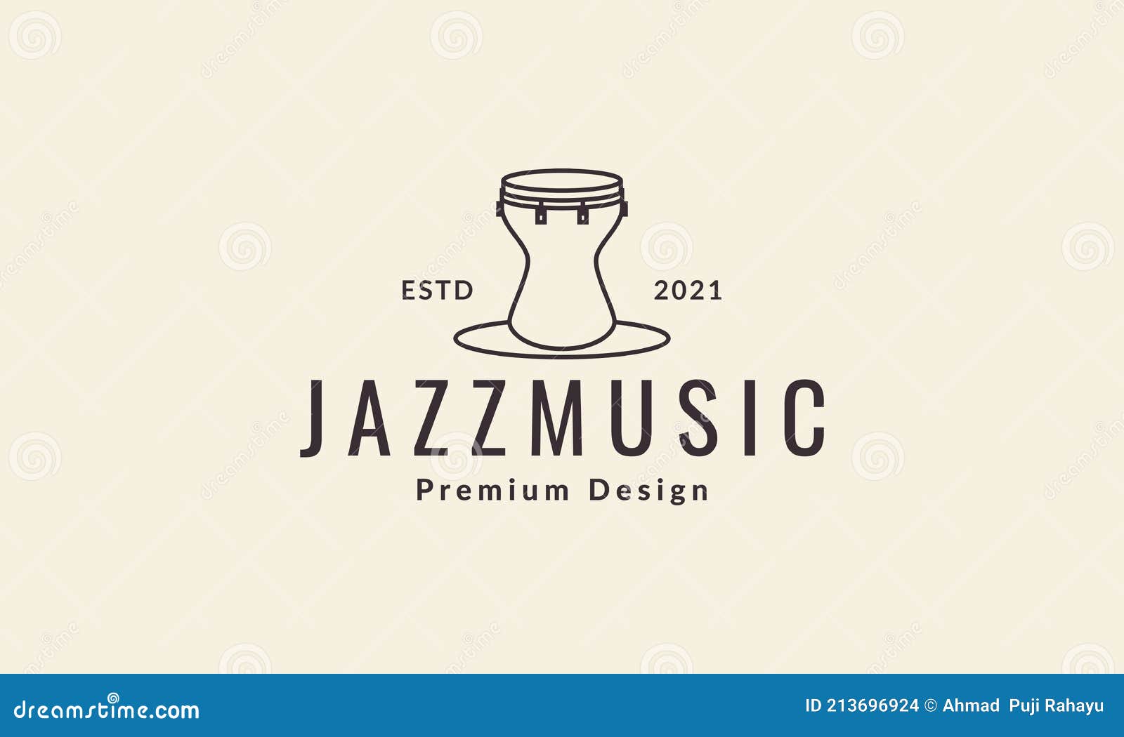 Lines Music Percussion Goblet Logo Vector Symbol Icon Design ...