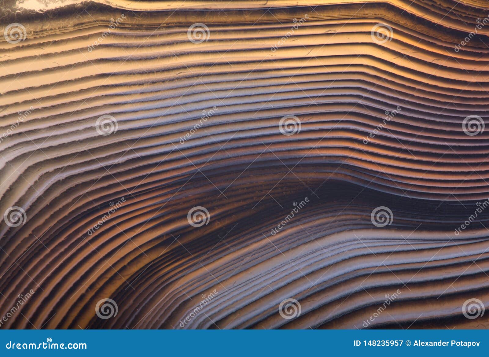 Lines of Orange Agate Macro Texture Stock Image - Image of nature ...