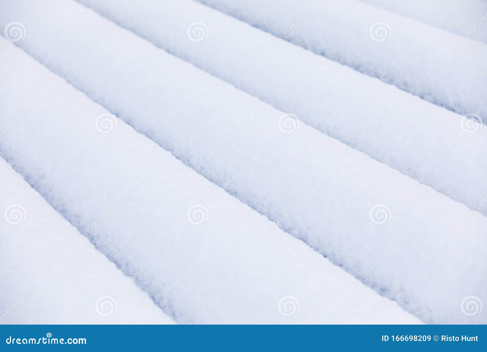 Lines of Pure White Snow Piles Stock Image - Image of pattern, pure ...