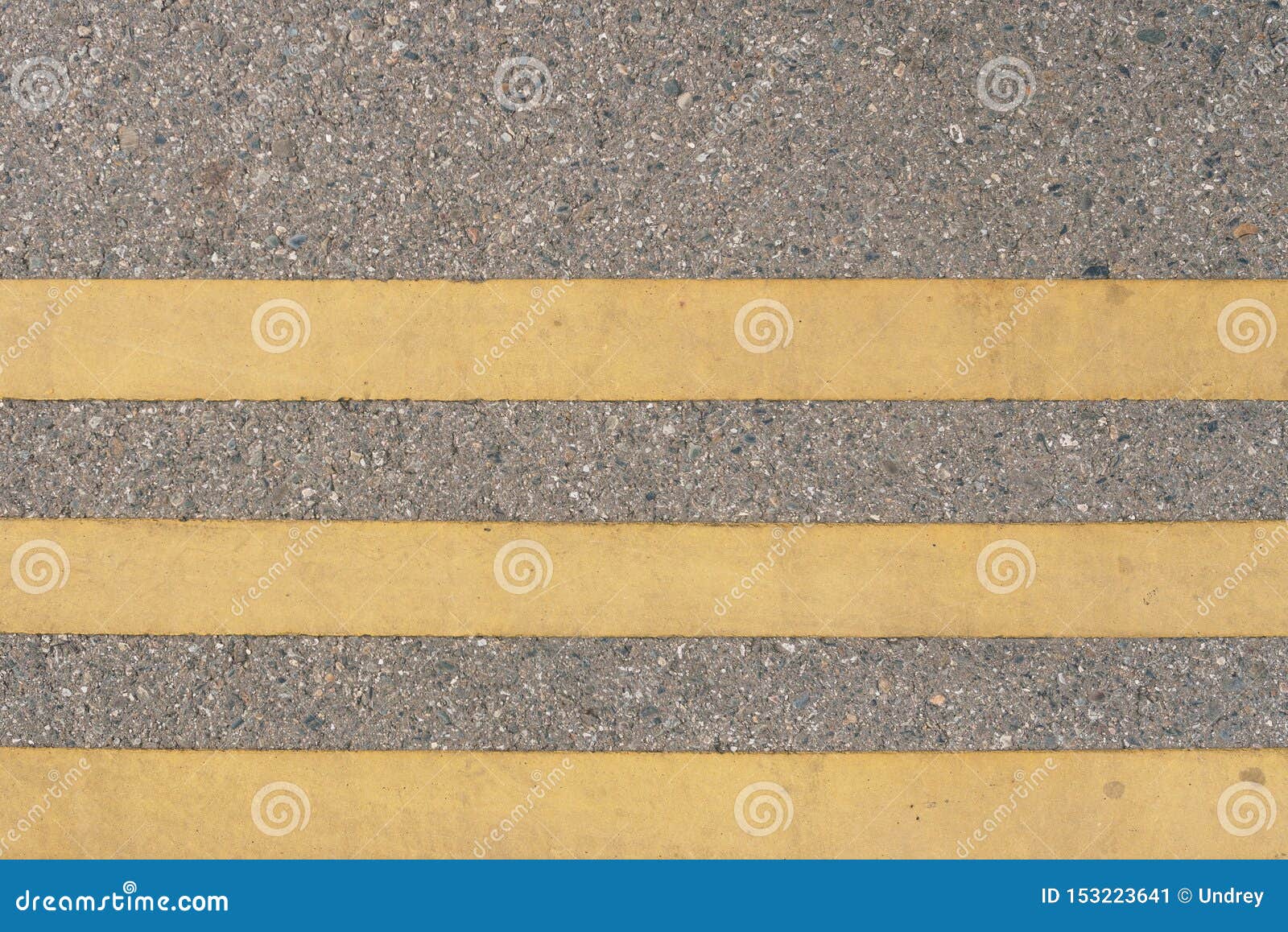 Lines on the Road Pedestrian Pathway Road Marking Straight Lines. Stock ...