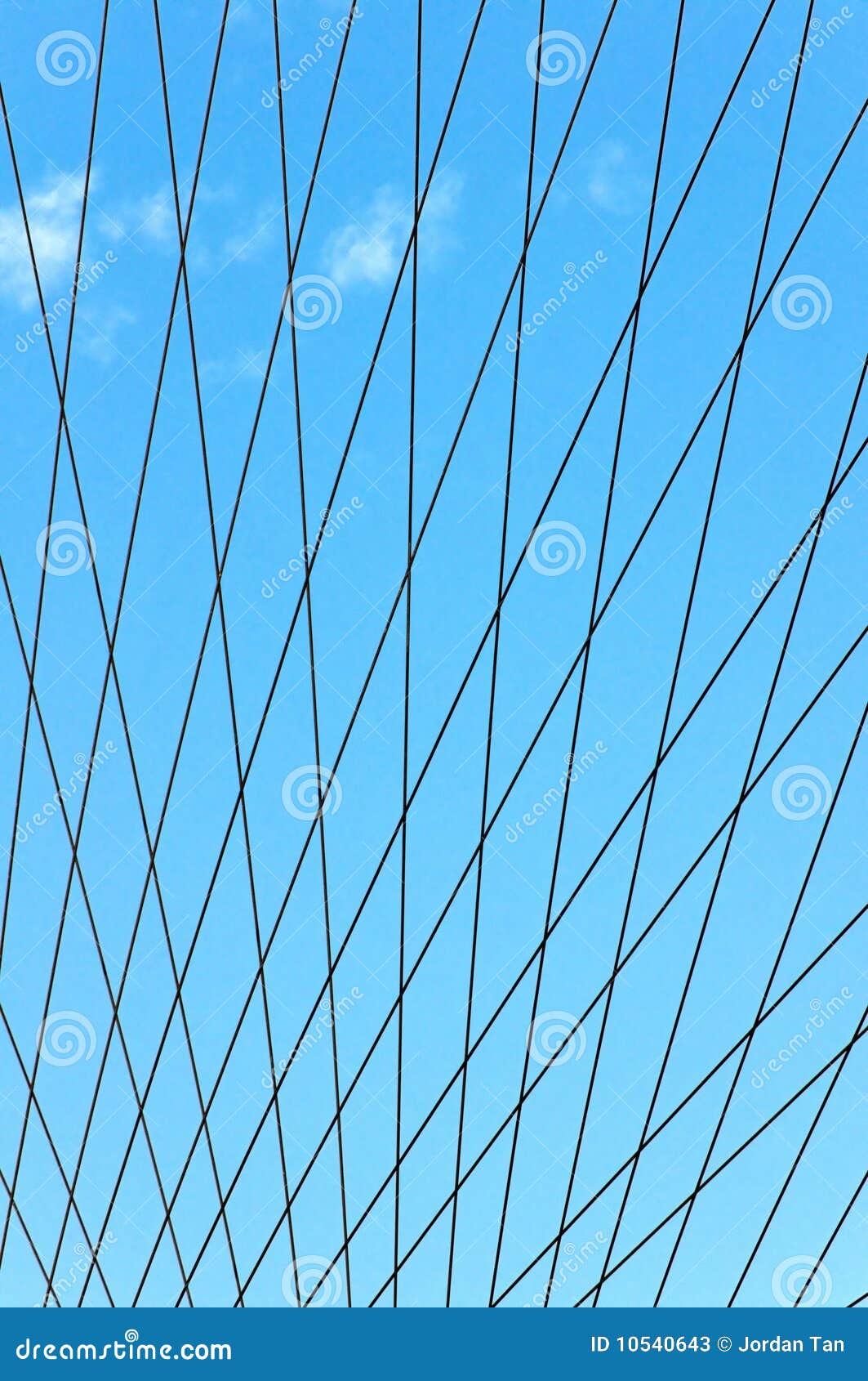 Lines in the sky stock image. Image of architecture, diamond - 10540643
