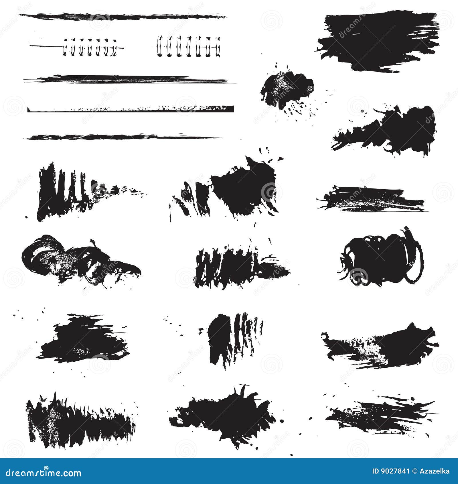 Lines & slashes stock vector. Illustration of dirty - 9027841