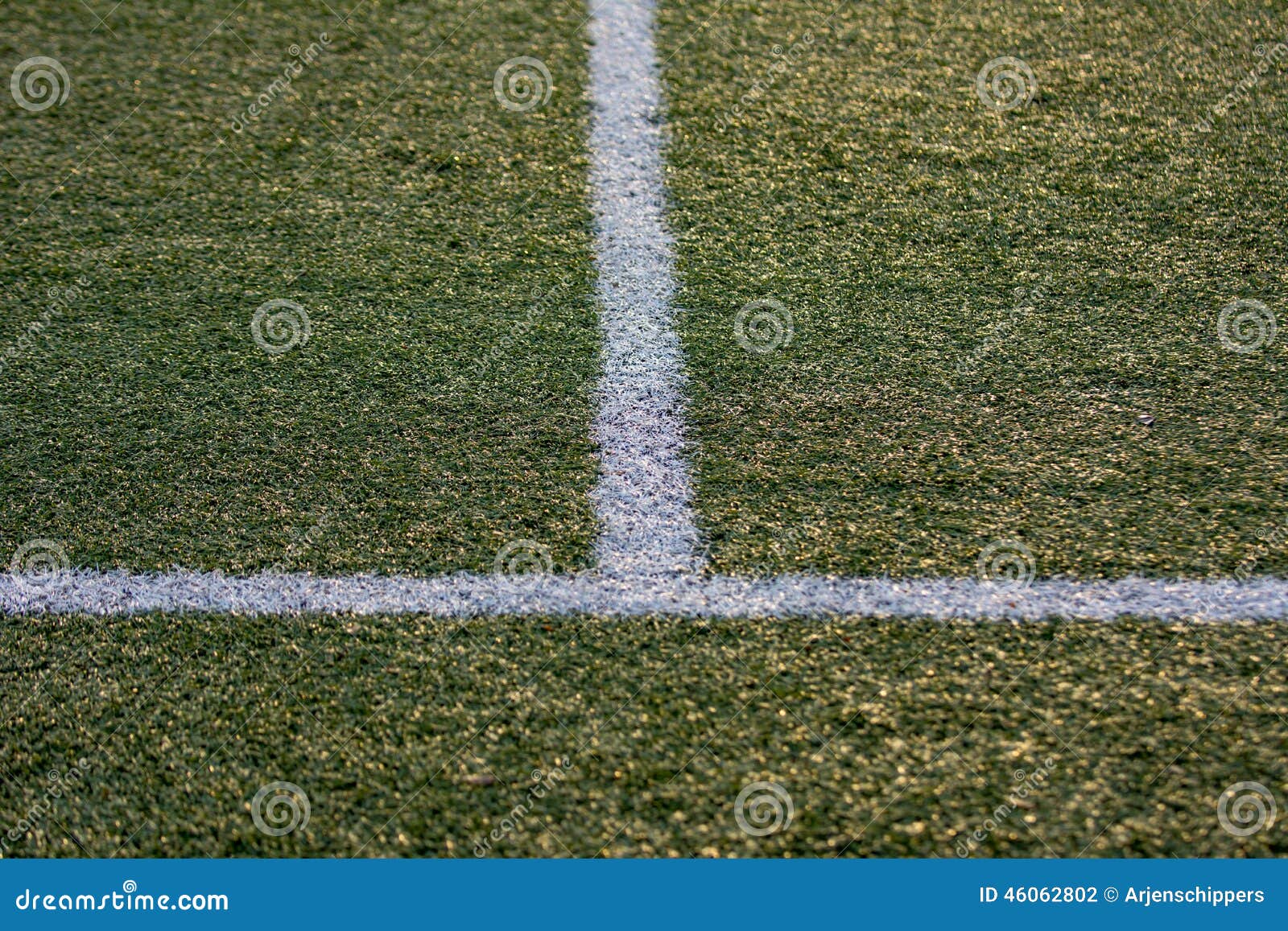 Lines on soccer field stock photo. Image of competition - 46062802