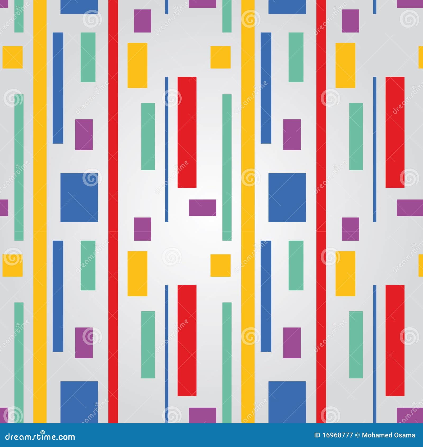 Lines and Squares Seamless Pattern Stock Vector - Illustration of ...