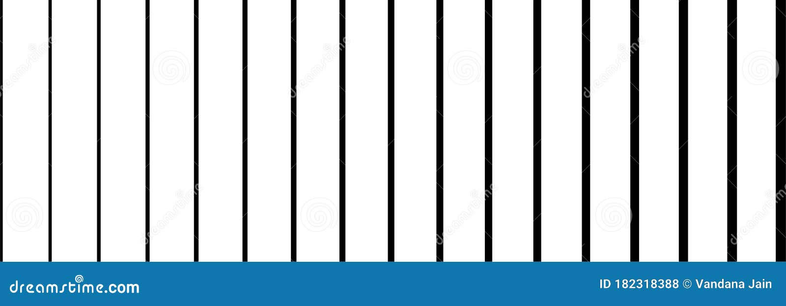 Stripes.Lines from Thin To Thick.straight, Parallel Vertical. Stock ...