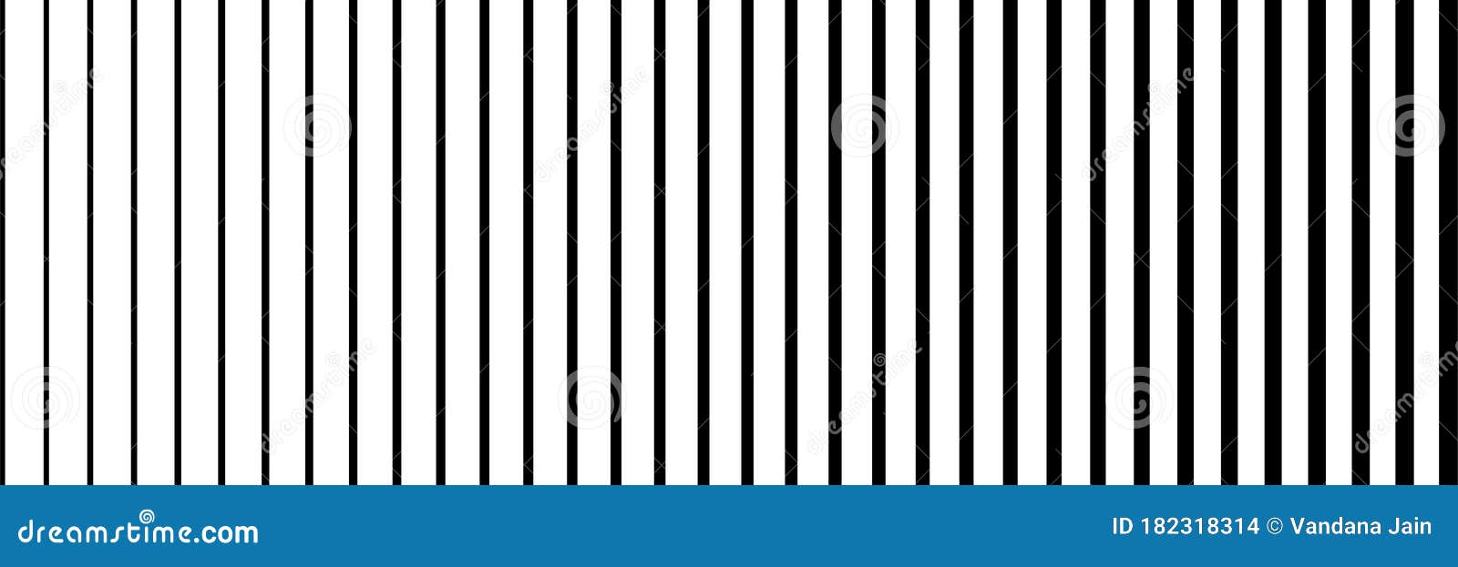 Stripes.Lines from Thin To Thick.straight, Parallel Vertical. Stock ...