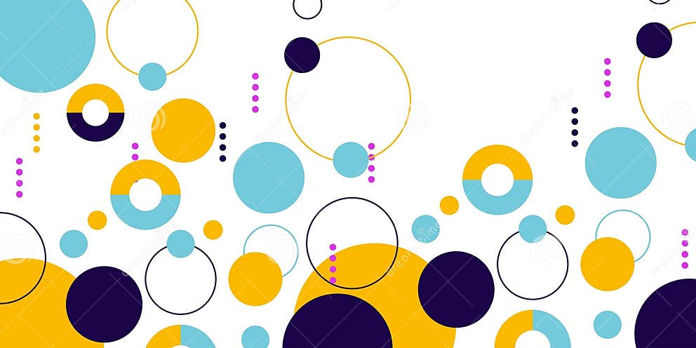 Lines Vector Image Background Super Graphic Template Round Style ...