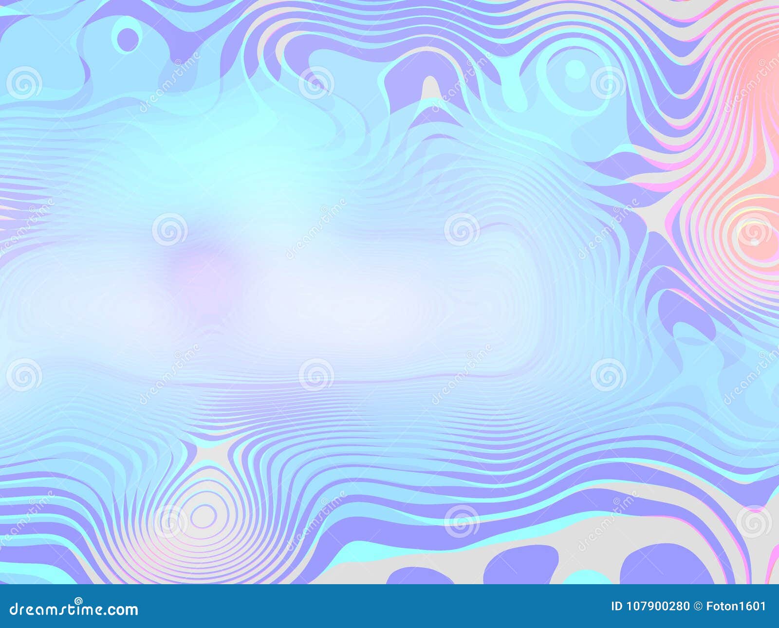 Lines or Waves Pastel Color in Abstract Form. Stock Illustration ...