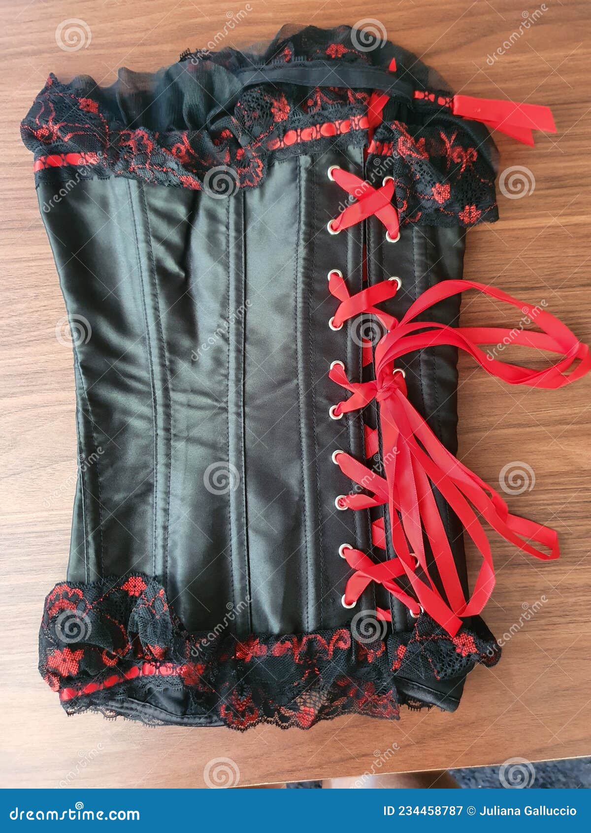 Lingerie corselete stock image. Image of lingerie, brown - 234458787