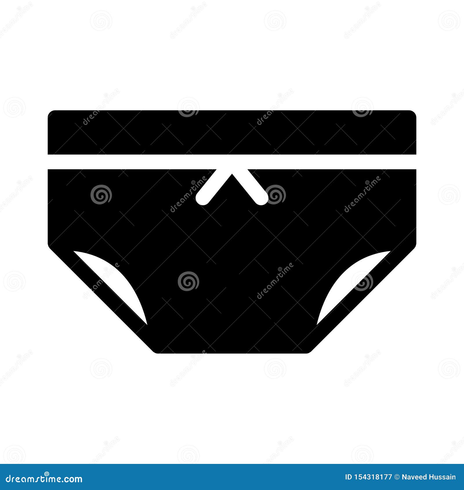 Lingerie Glyph Flat Vector Icon Stock Vector Illustration Of Sign