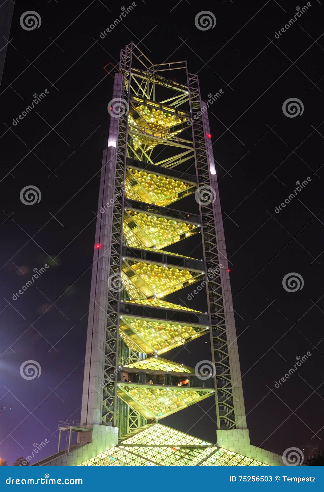 Linglong Tower Beijing China Stock Image - Image of linglong, landmark ...