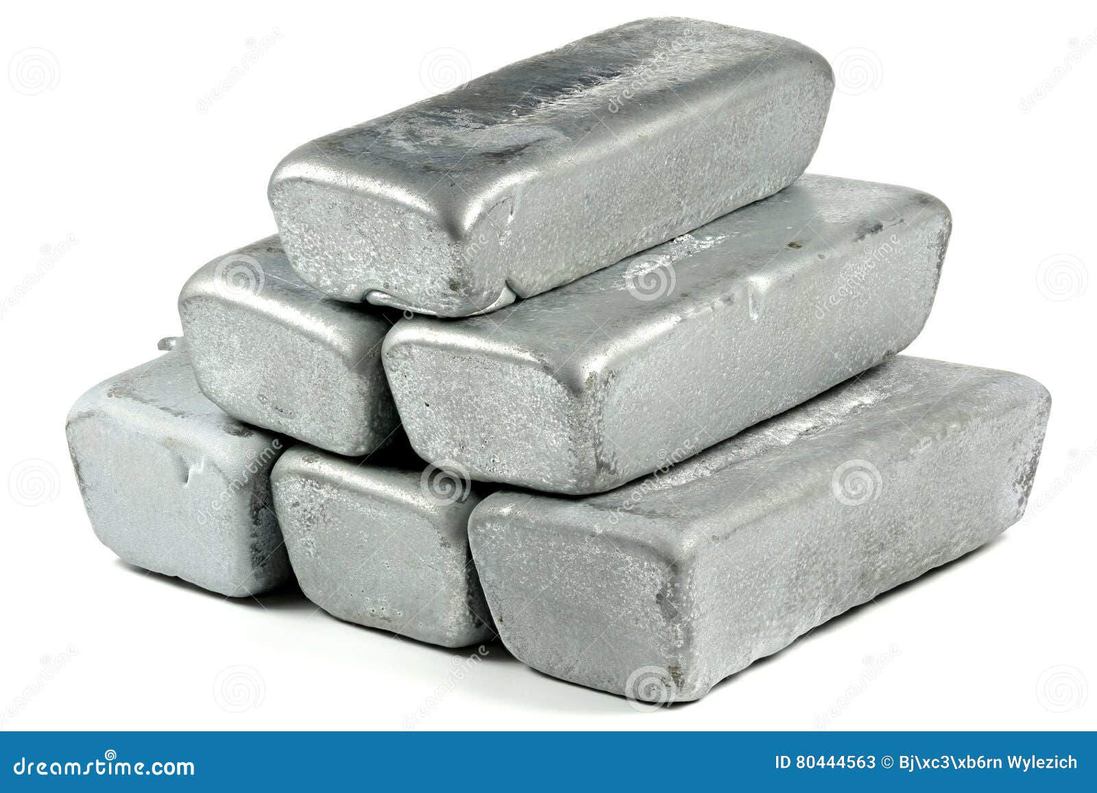 Lingotes del cinc imagen de archivo. Imagen de negocios - 80444563