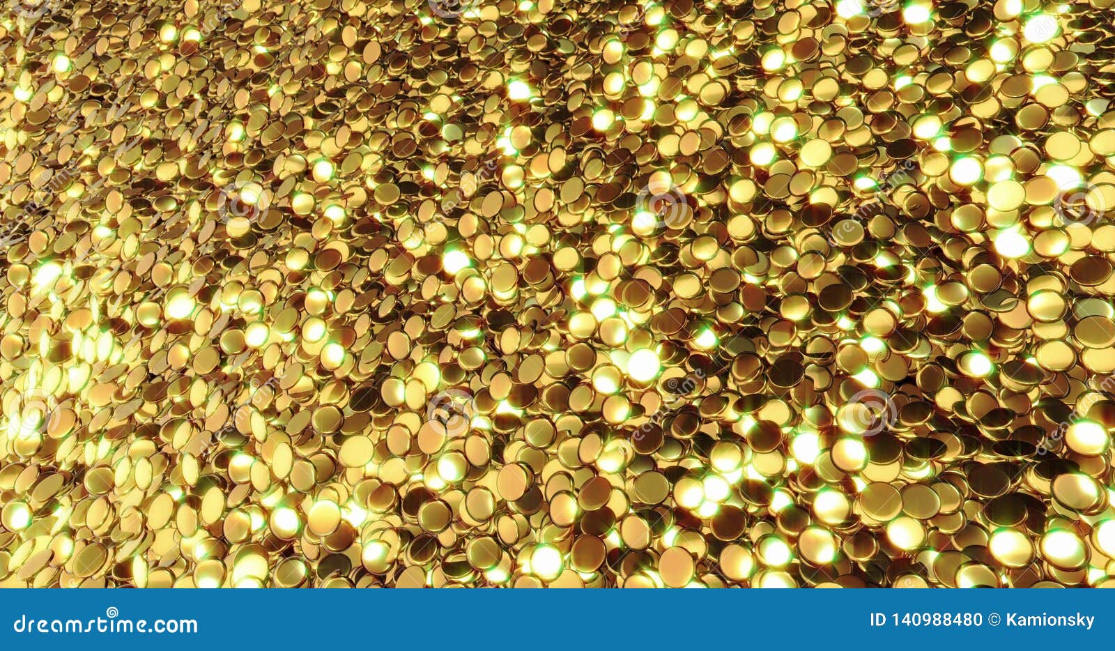 Lingots D'or Pur Fond D'or Texture De Feuille D'or Rendu 3d ...