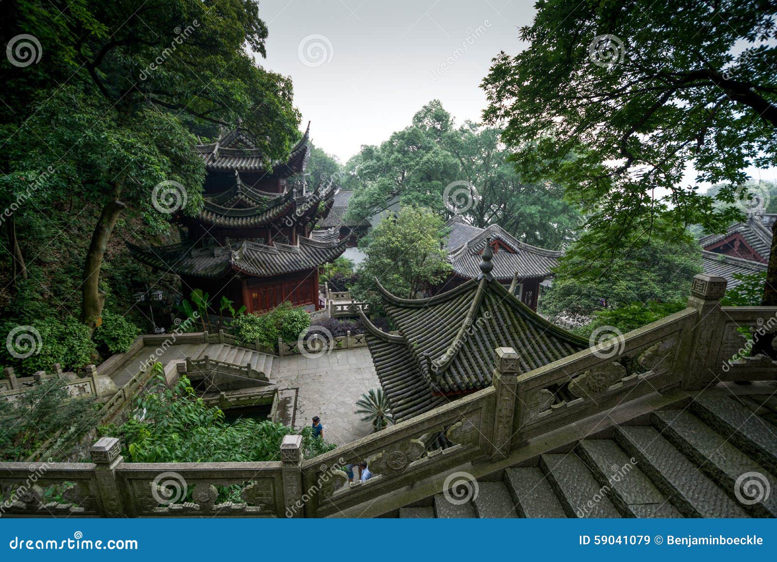 Lingyin Temple in Hangzhou China Stock Image - Image of candle ...