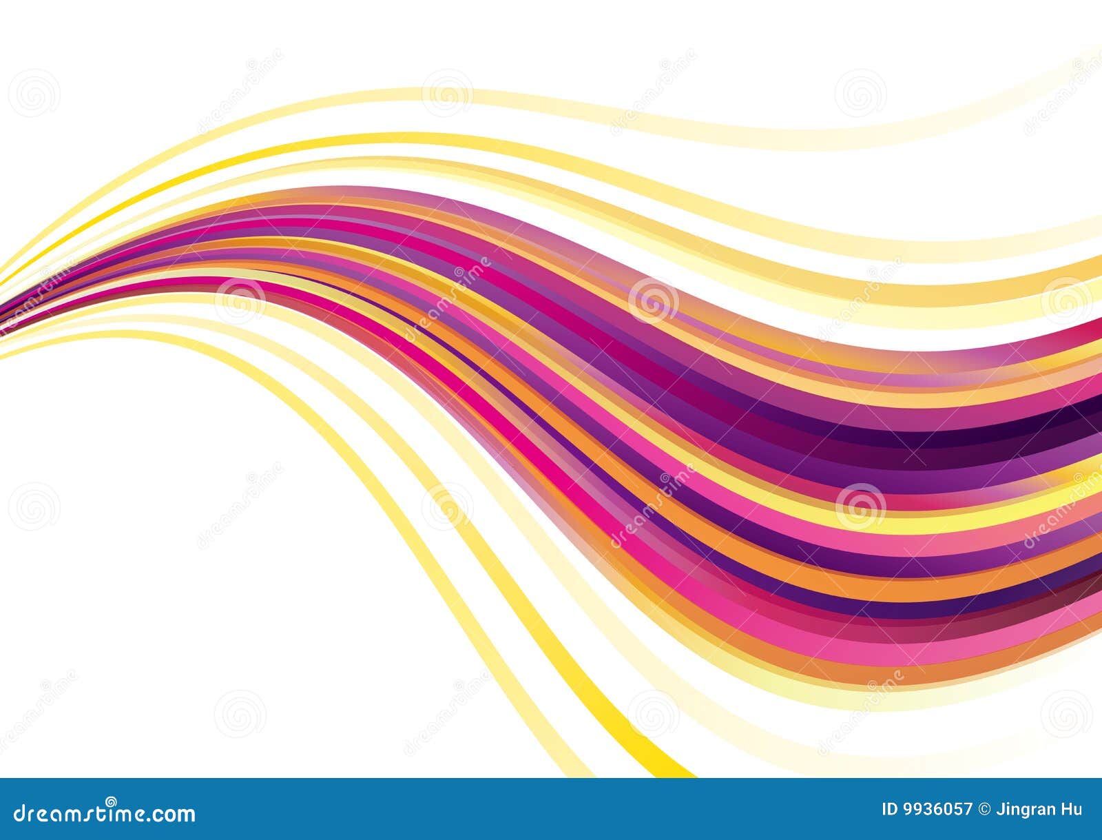 Linha de cor ilustração do vetor. Ilustração de estilizado - 9936057