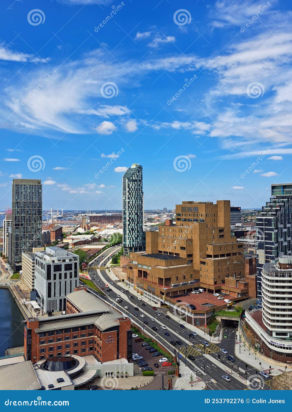 Linha Do Centro Da Cidade De Liverpool Foto Editorial - Imagem de ...