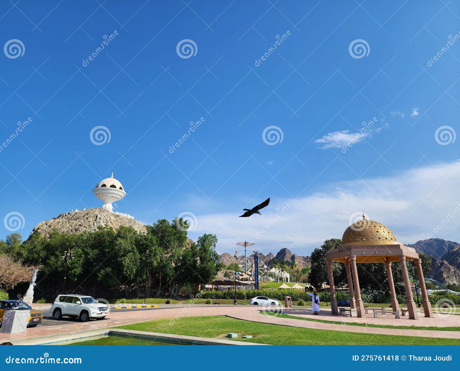 Linha Do Horizonte Da Cidade De Muscat. Foto de Stock Editorial ...