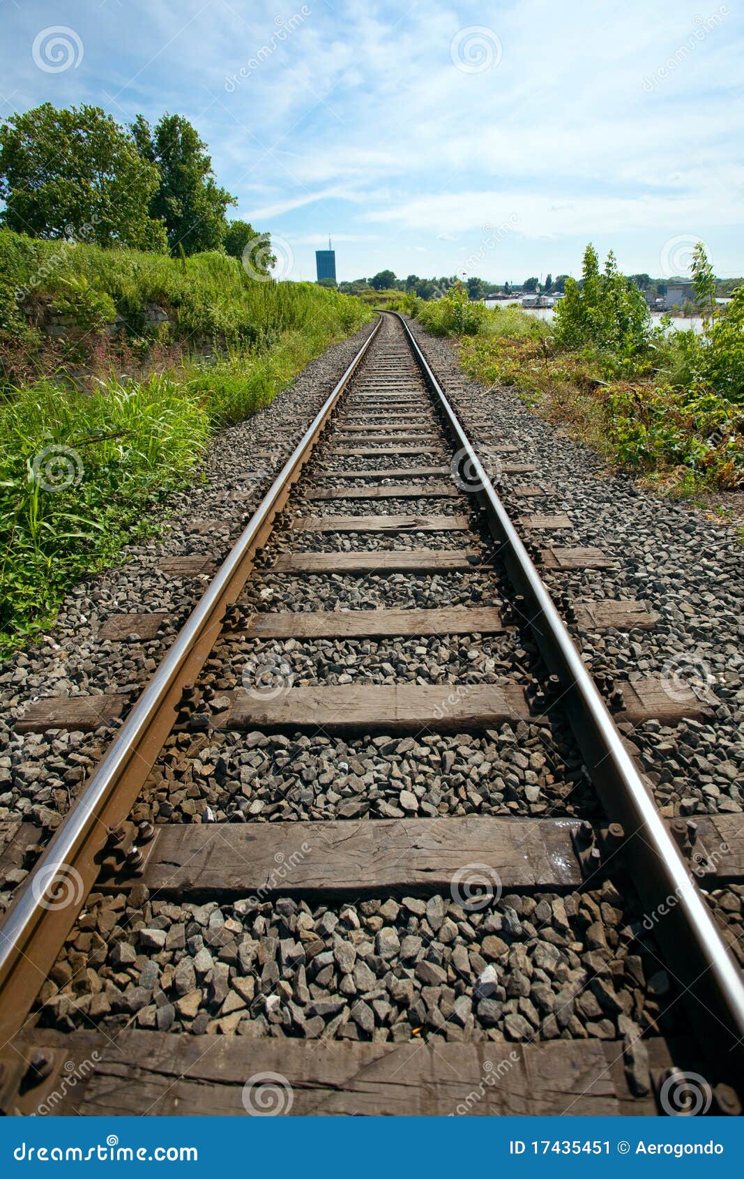 Linha Do Trem Imagem de Stock - Imagem: 17435451