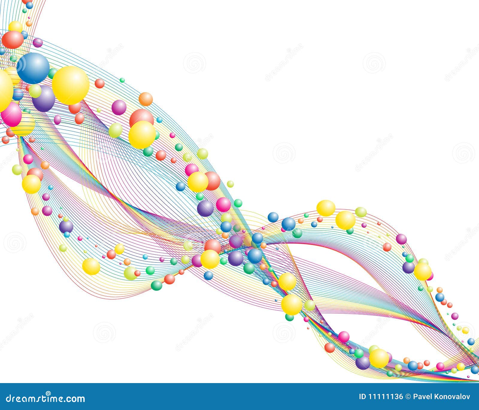 Linhas coloridas ilustração do vetor. Ilustração de gradiente - 11111136