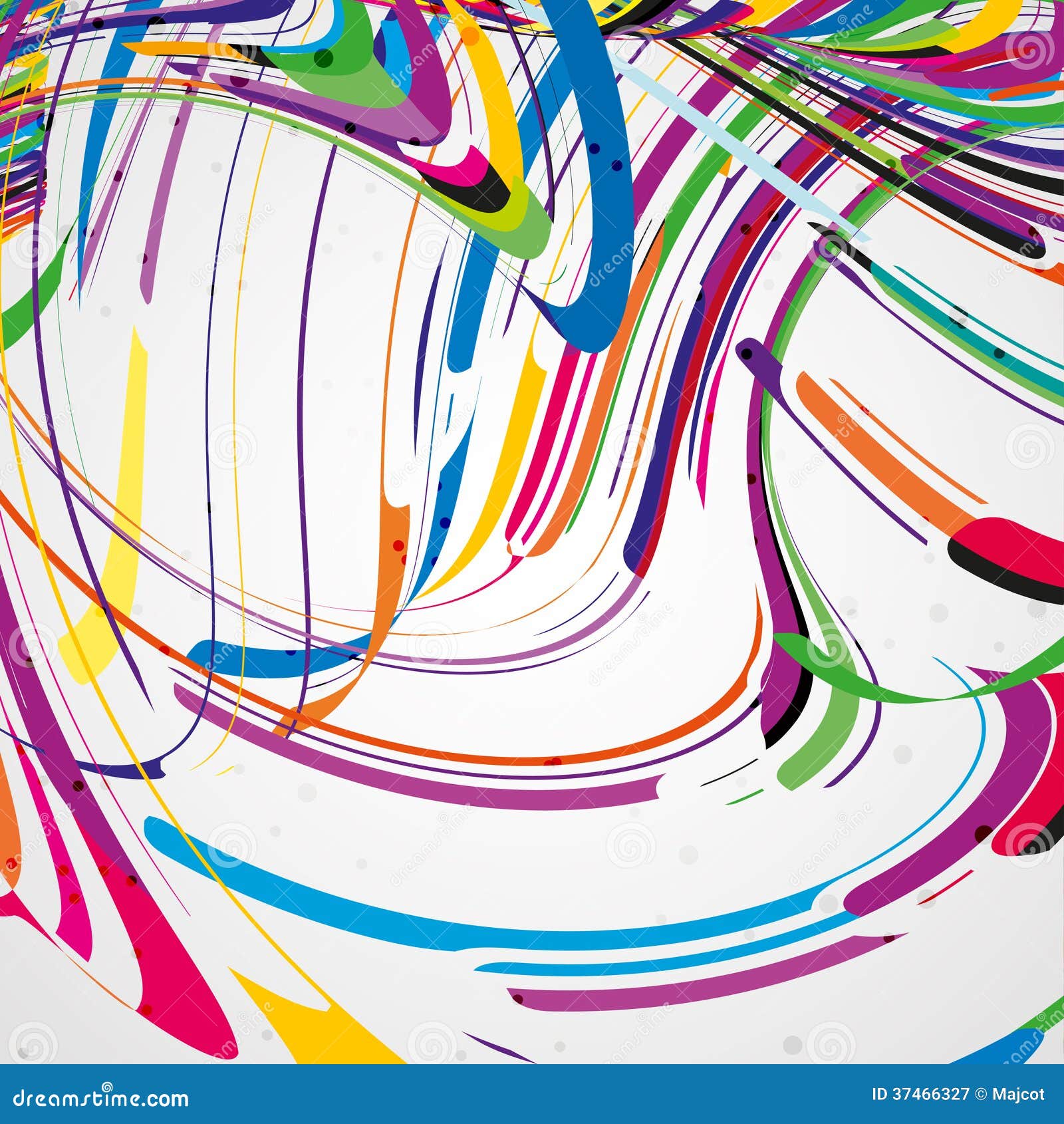 Linhas coloridas fundo ilustração do vetor. Ilustração de molde - 37466327