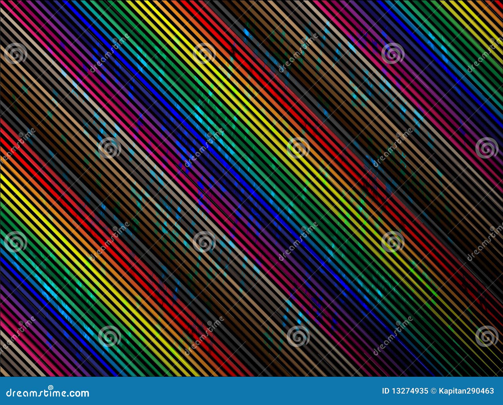Linhas de cor ilustração stock. Ilustração de estrutura - 13274935