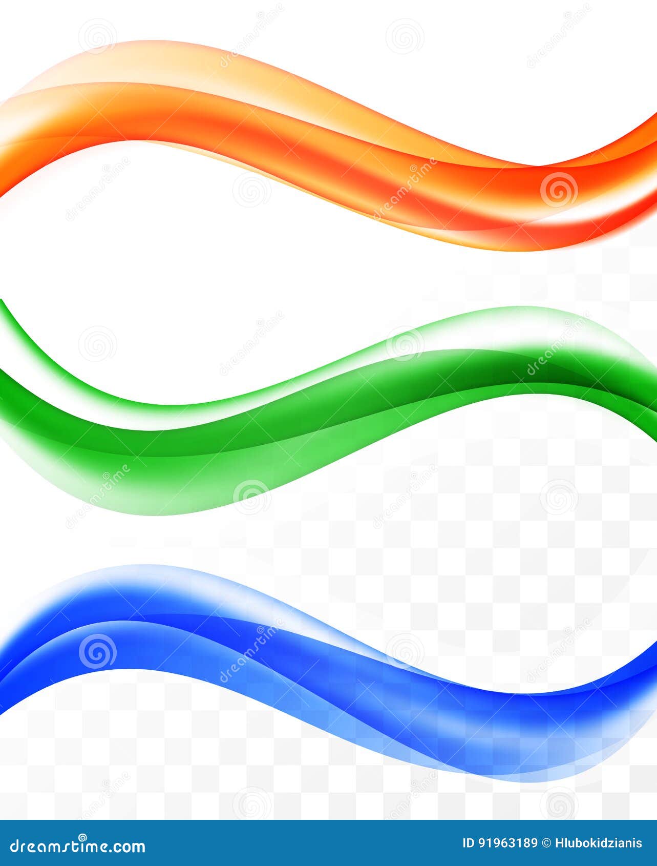 Linhas Onduladas Elegantes Abstratas Ajustadas Ilustração do Vetor ...